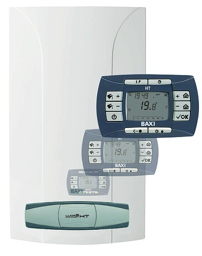 Настенный газовый котел двухконтурный 24кВт Baxi LUNA-3 COMFORT 240 i ...