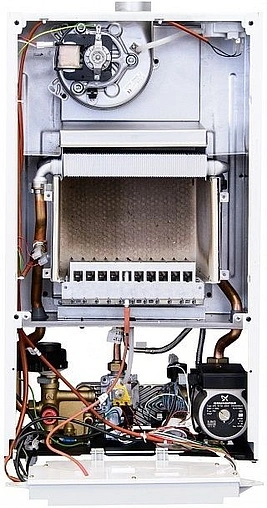 Настенный газовый котел двухконтурный турбированный 14кВт Baxi ECO NOVA ...
