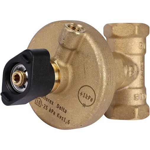 Балансировочный клапан 1/2"в х 1/2"в Kvs 1.6 Broen DP 43550010-021003 ...